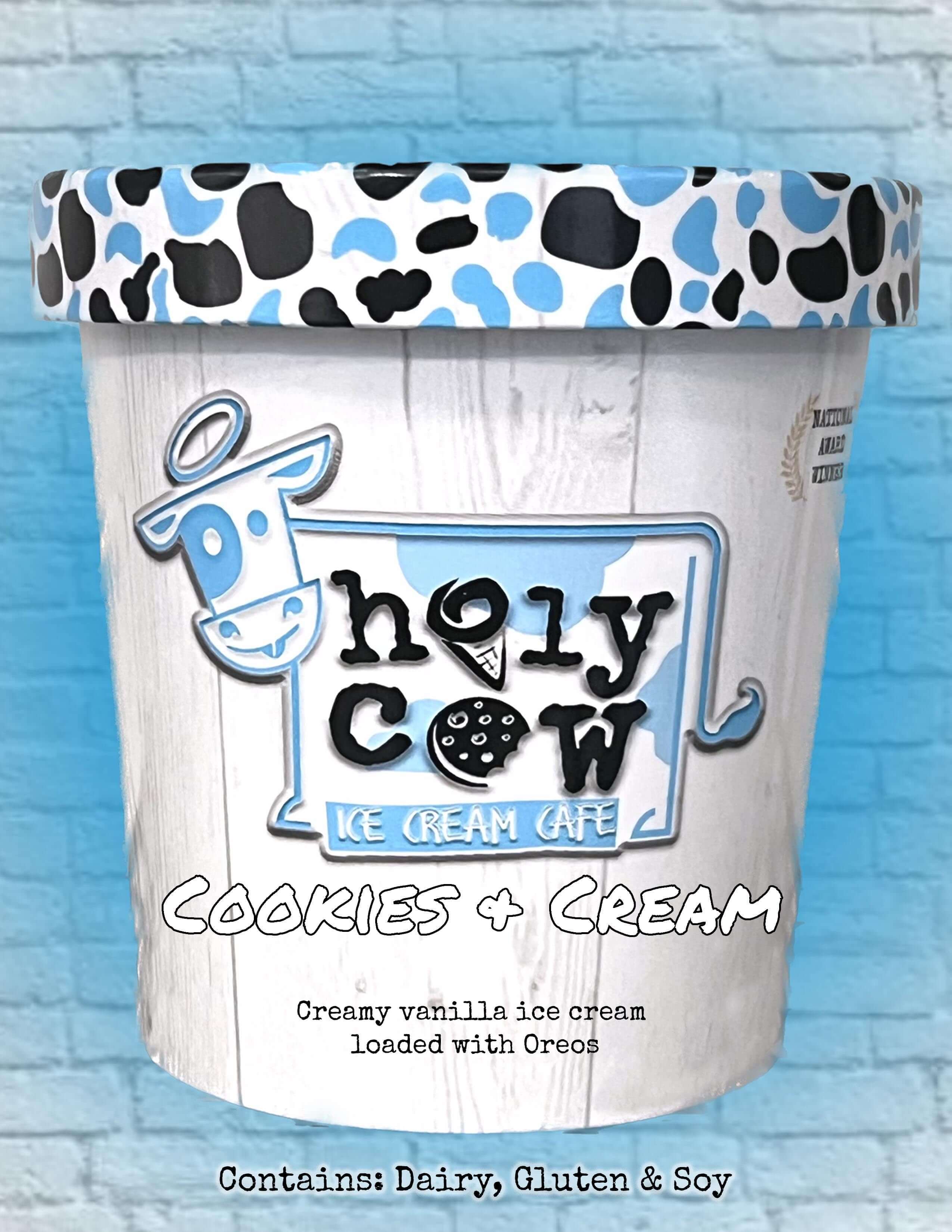 Cookies & Cream | Holy Cow Ice Cream Cafe